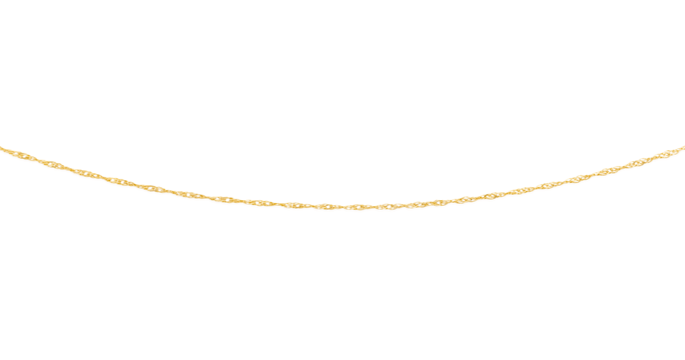 9ct Gold 40cm Solid Singapore Chain | Goldmark (AU)