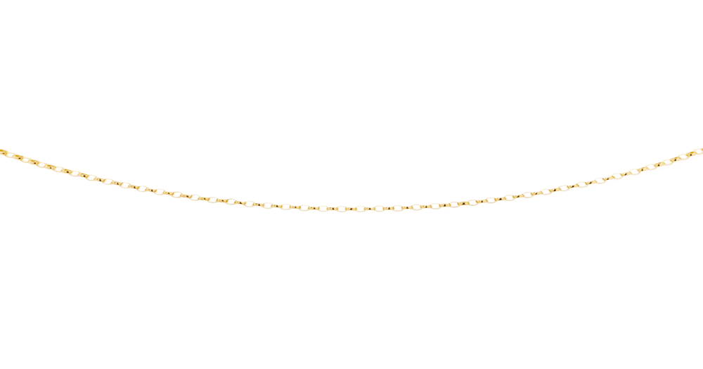 9ct Gold 45cm Solid Round Belcher Chain | Goldmark (AU)