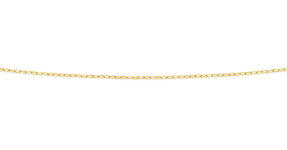 9ct Gold 50cm Solid Round Belcher Chain | Goldmark (AU)