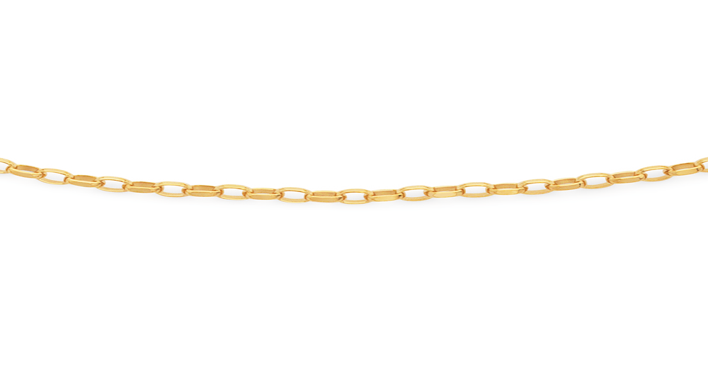9ct Gold 55cm Solid Belcher Chain | Goldmark (AU)