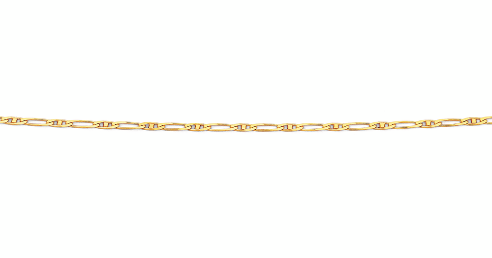 9ct Gold 55cm Solid Marine Chain | Goldmark (AU)