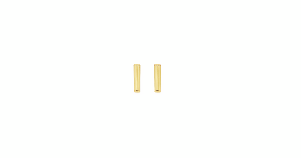 9ct Gold Bar Stud Earrings | Goldmark (AU)