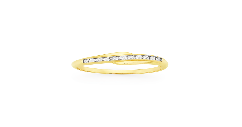 9ct Gold Diamond Dress Ring | Goldmark (AU)