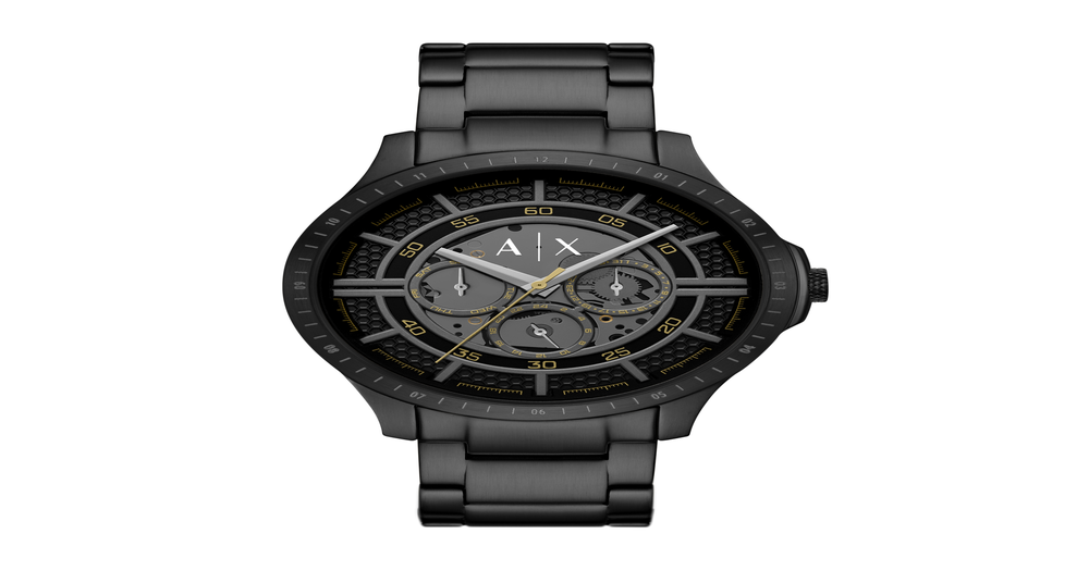 Armani Exchange Hampton Men's Watch in Black | Goldmark (AU)