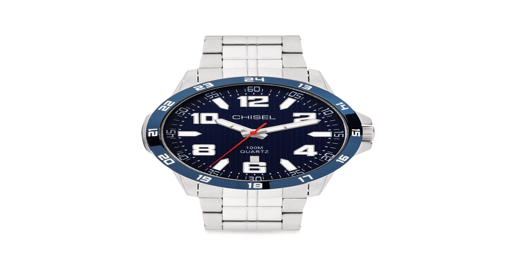 Chisel Men's Hercules Watch in Silver | Goldmark (AU)