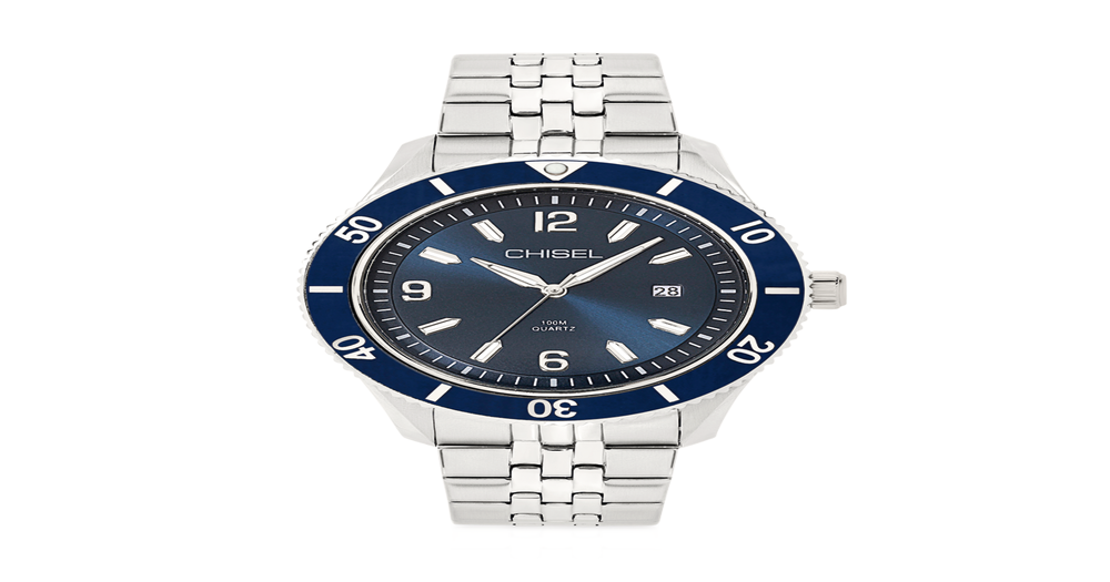 Chisel Men's Watch in Silver | Goldmark (AU)