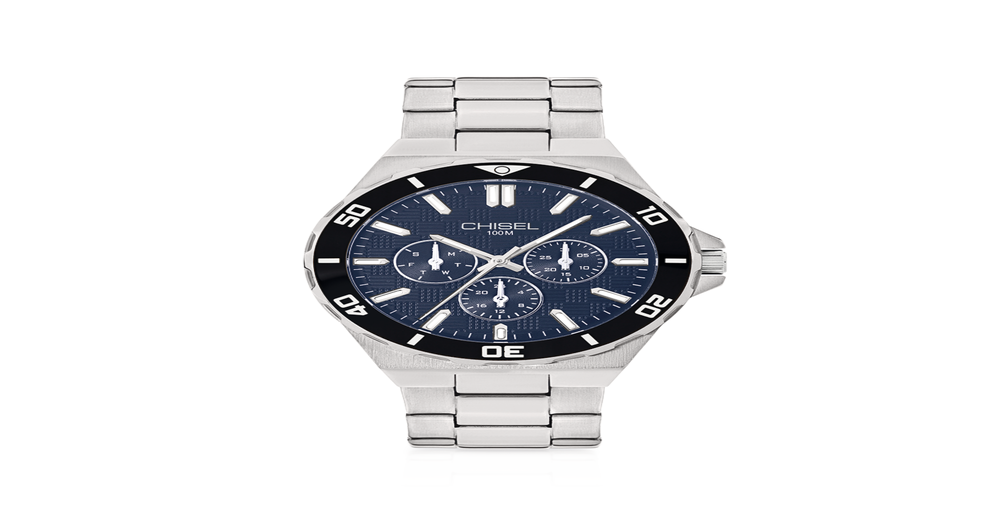 Chisel Men's Watch in Silver | Goldmark (AU)