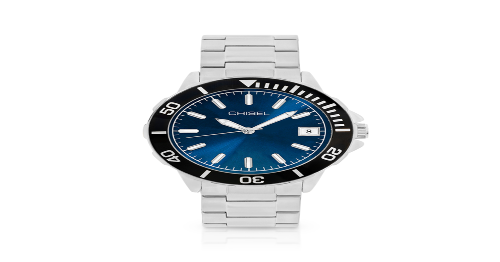 Chisel Men's Watch in Silver | Goldmark (AU)