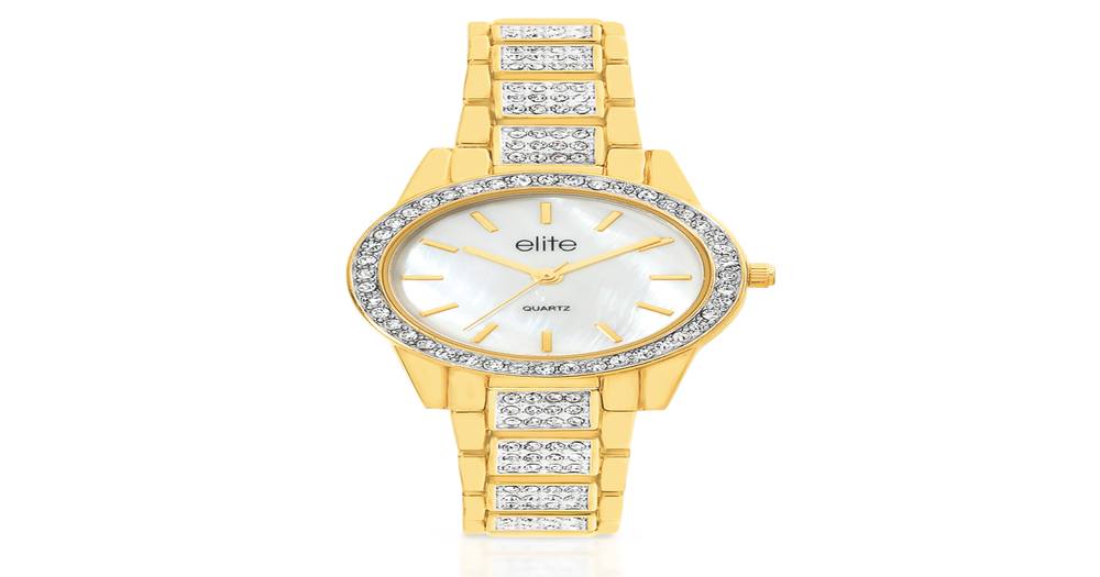 Elite Ladies Le Mode Watch in Gold | Goldmark (AU)