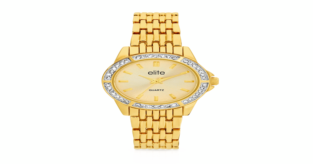 Elite Ladies Lola Watch in Gold | Goldmark (AU)