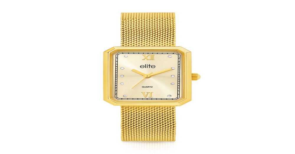 Elite Ladies Nova Watch in Gold | Goldmark (AU)