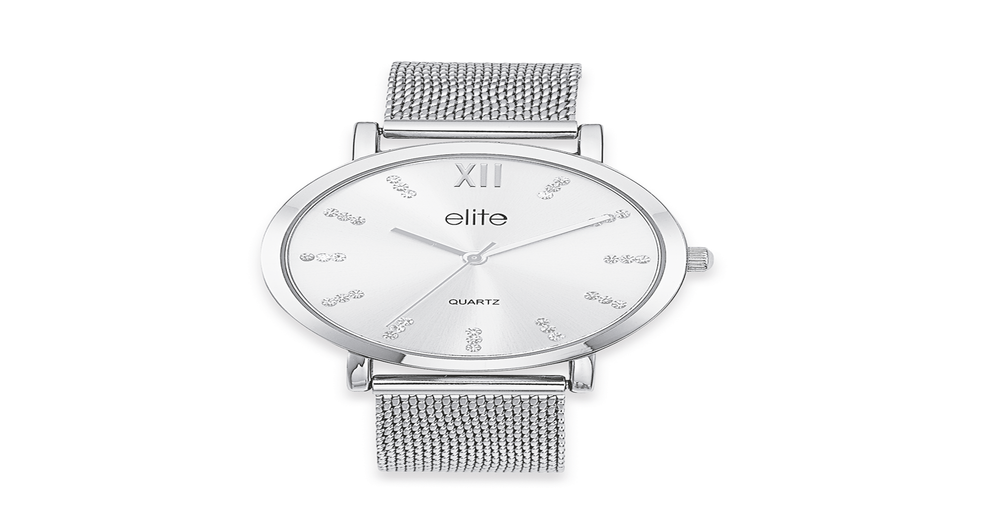 Elite Ladies Watch in Silver | Goldmark (AU)
