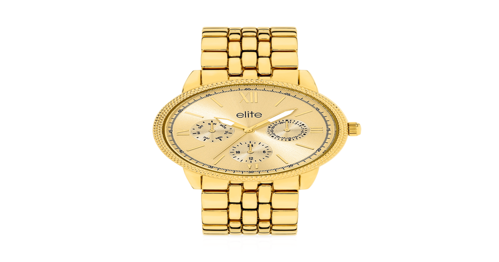 Elite Ladies Watch in Gold | Goldmark (AU)