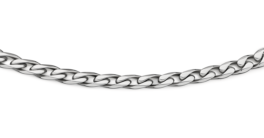 Steel 55cm Large Curb Chain | Goldmark (AU)