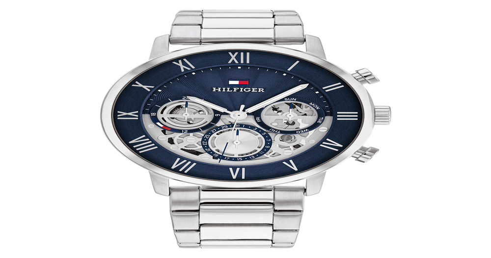 Tommy Hilfiger Legend Men's Watch in Silver | Goldmark (AU)